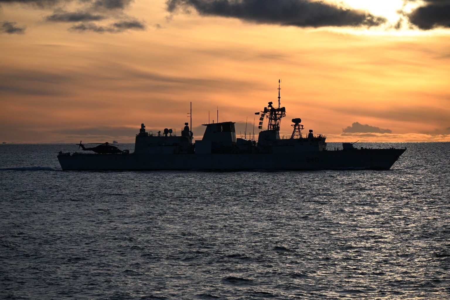 NATO Photos of HMCS St John’s in SNMG1 – Maple Leaf Navy Magazine